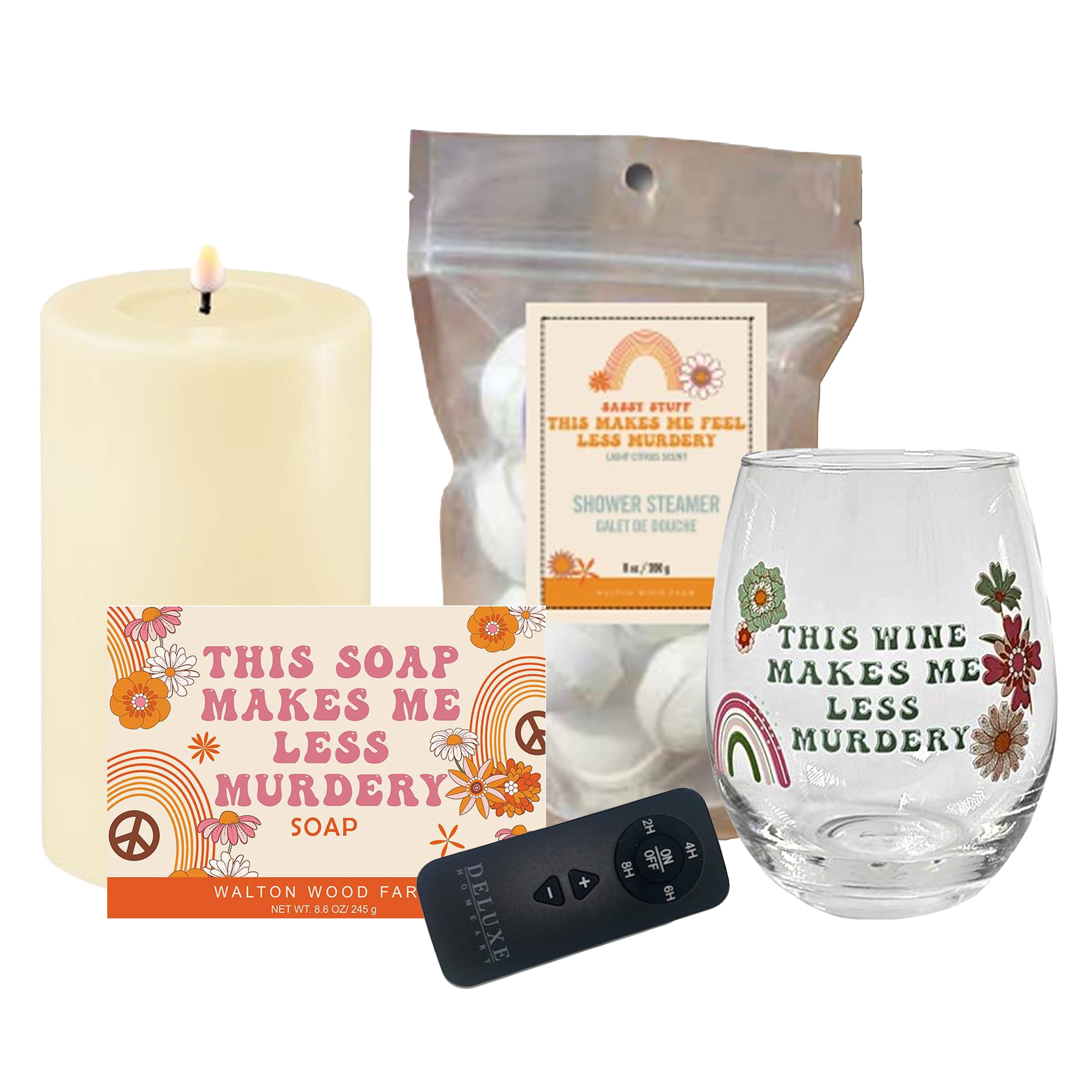 This Makes me Feel Less Murdery Gift Set – Walton Wood Farm