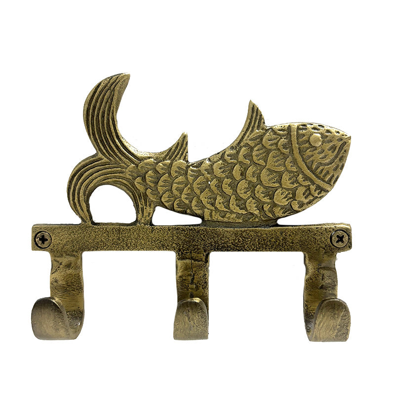 Fish Triple Wall Hook – Walton Wood Farm