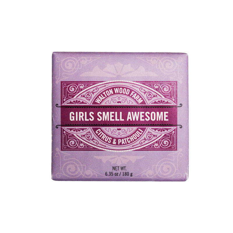 Girls Smell Awesome Soap 6.35oz – Walton Wood Farm
